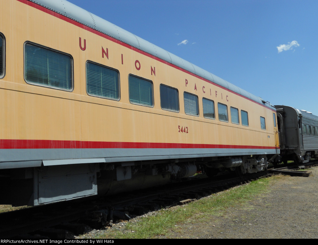 UP 5442 Lettering Close-Up